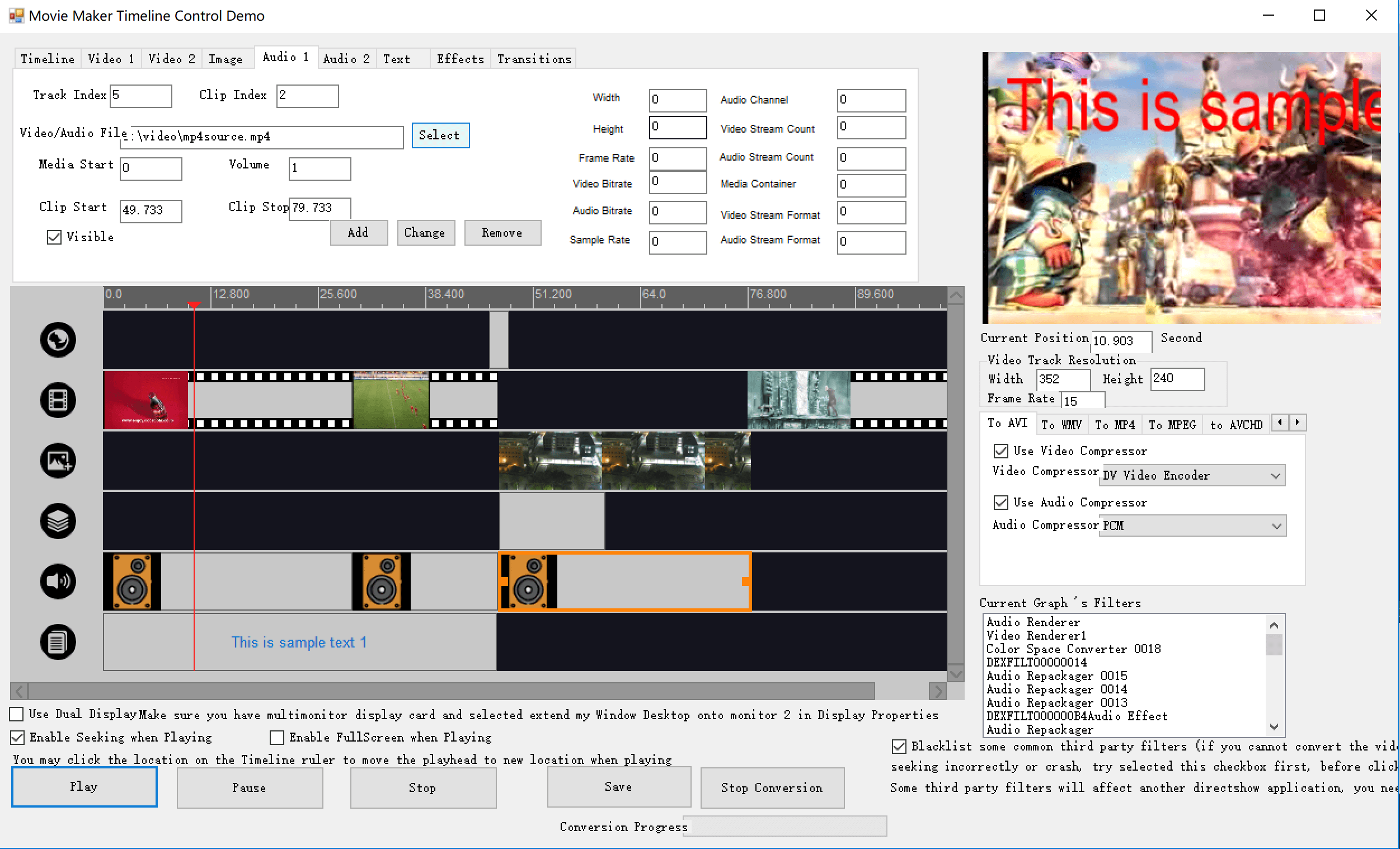 Sample Screenshot